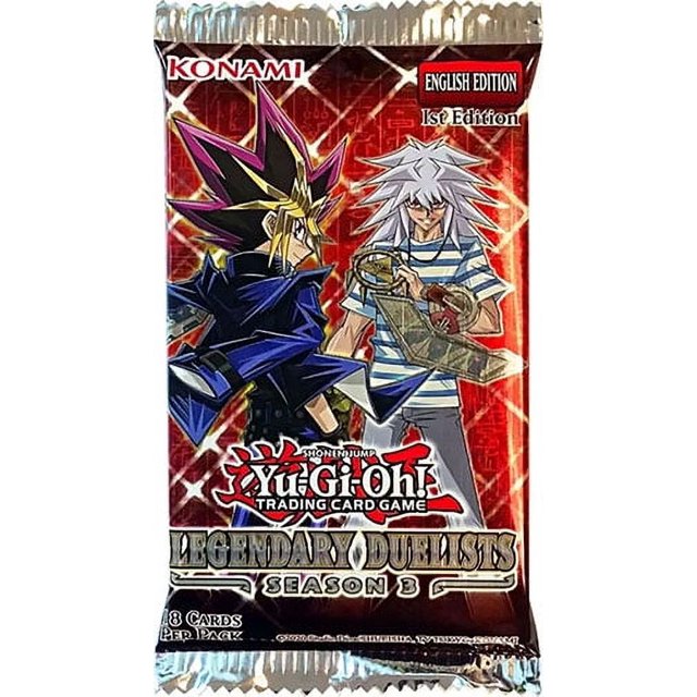 Yu-Gi-Oh Cards - Legendary Duelists: Season 3 - Booster Pack [18 Cards] - Walmart.com