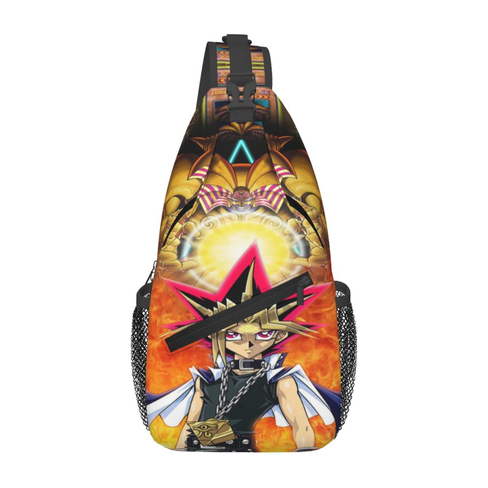 Yu Gi Oh Sling Bag Crossbody Shoulder Bag Gym Sports Travel Hiking ...