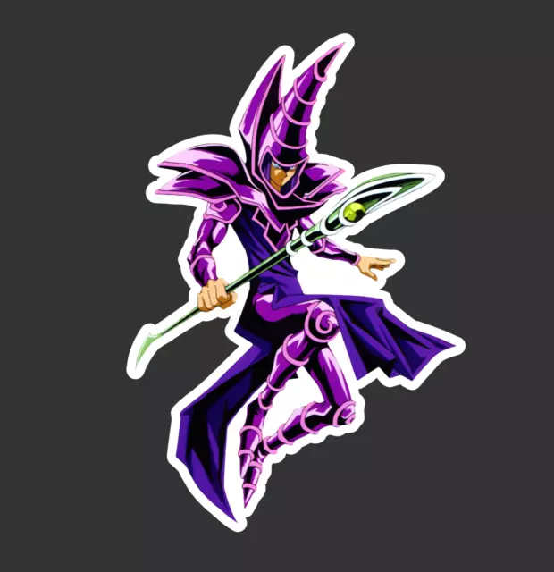 Yu-Gi-Oh! Dark Magician Sticker Phone Decal Water Bottle Stickers Car ...