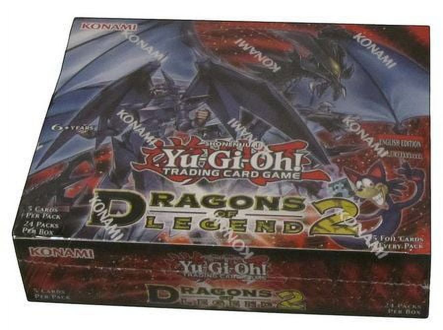 Dragons of Legend 2 Booster Box of 24 Packs (Yugioh) - Yu-Gi-Oh ...