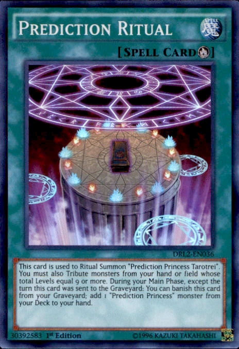 Yu-Gi-Oh Dragons of Legend 2 Single Card Super Rare Prediction Ritual ...