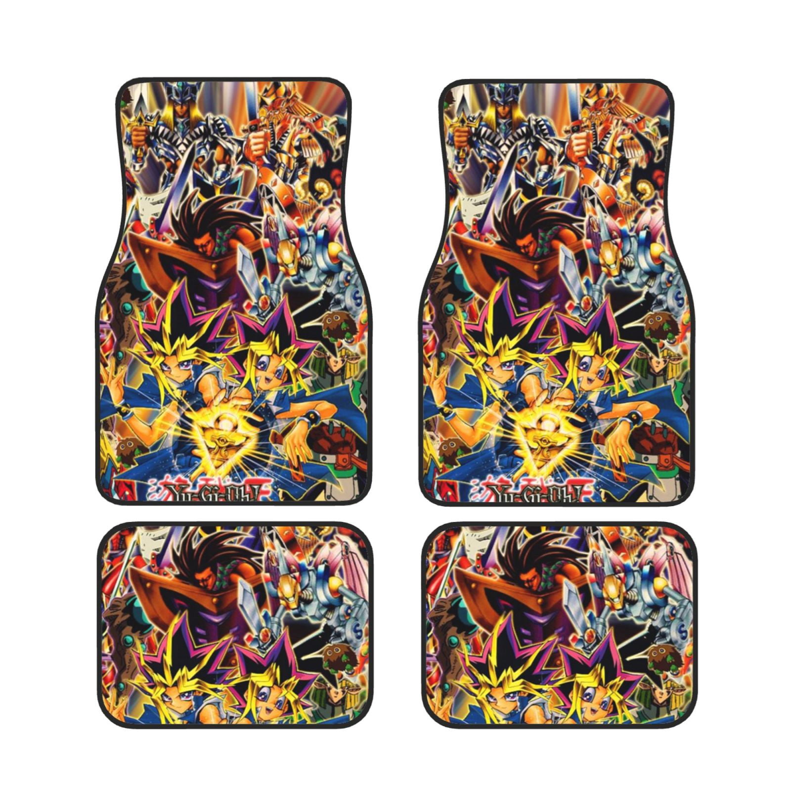Yu-Gi-Oh! Game Car Foot Mats 4-Piece Set Accessories Interior ...