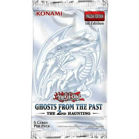 Yugioh Ghosts from The Past The Second 2nd Haunting Mini Booster Box - 4 Packs! - Walmart.com