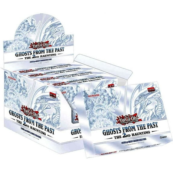 Yu-Gi-Oh! Ghosts From the Past 2nd Haunting Booster Deck Box, 20 Packs, 100 Cards Total ...