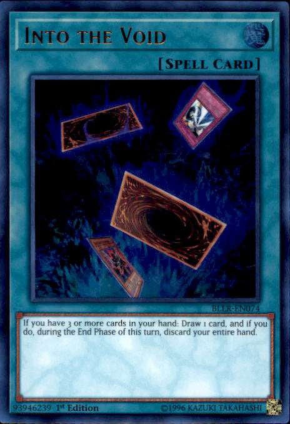 Yu-Gi-Oh Into the Void BLLR-EN074 - Walmart.com