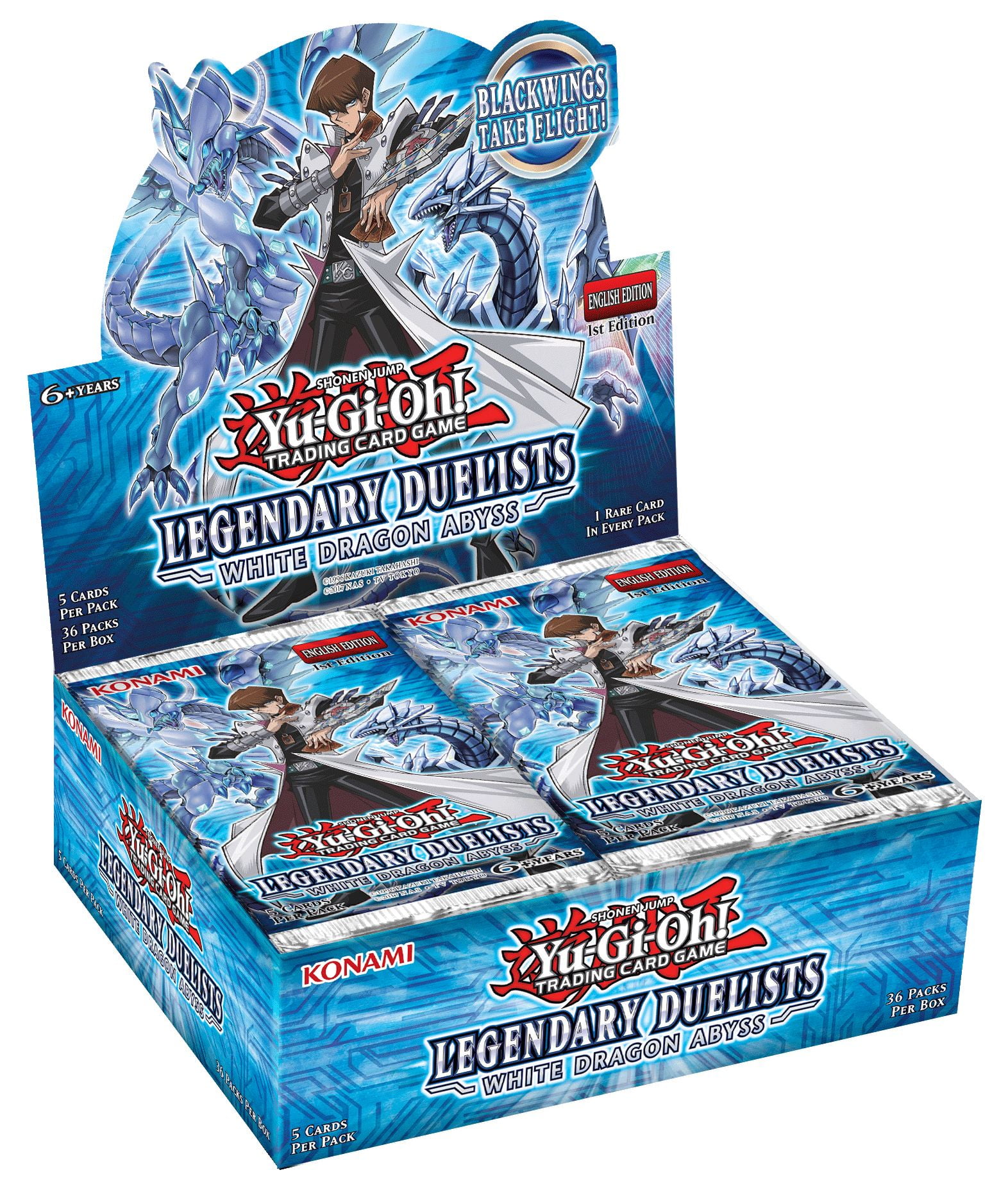 Yu-Gi-Oh! Legendary Duelists: White Dragon Abyss Display Box - Walmart.com