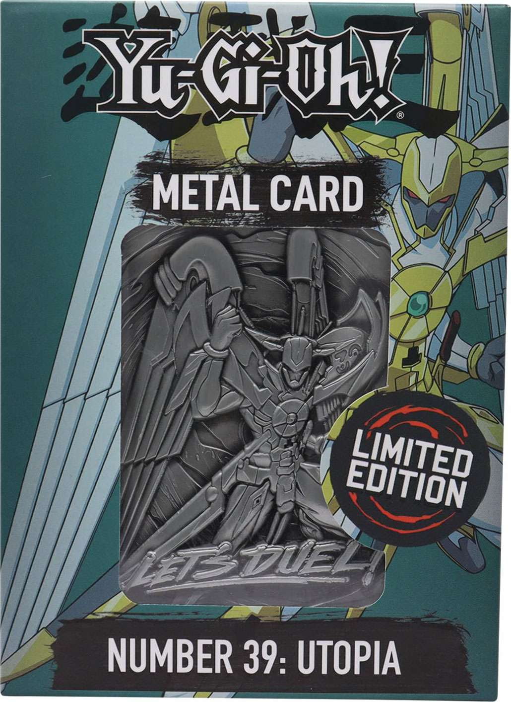 Yu-Gi-Oh! Number 39: Utopia Limited Edition Metal Card - Walmart.com