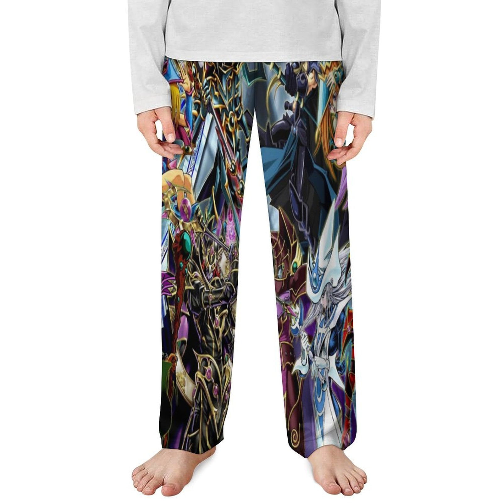 Yu Gi Oh Pajamas for Boys Girls Cute Cartoon Print Kawaii Casual Sleep ...