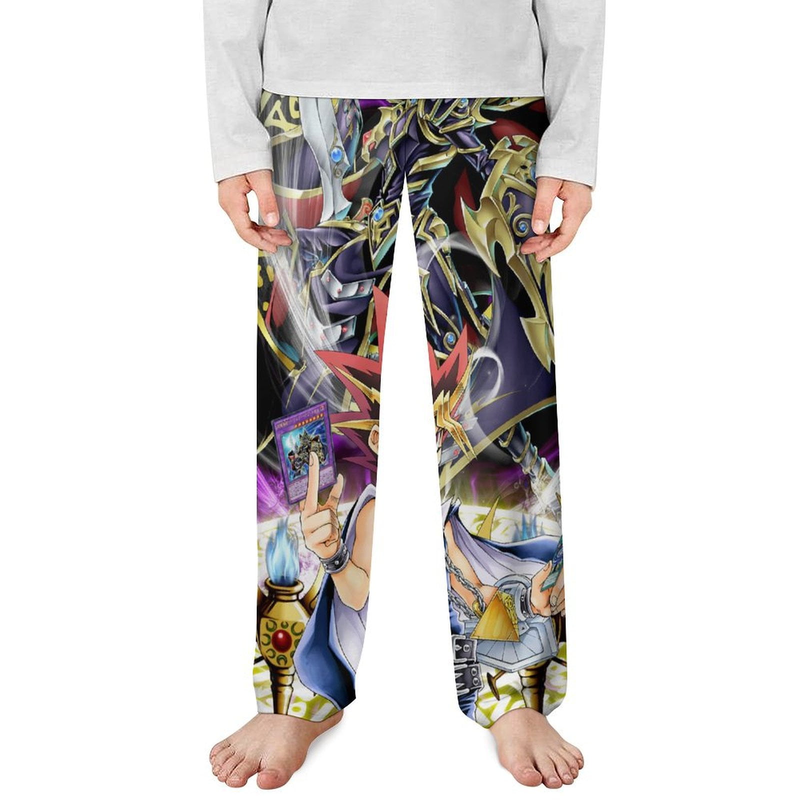 Yu Gi Oh Pajamas for Boys Girls Cute Cartoon Print Kawaii Casual Sleep ...