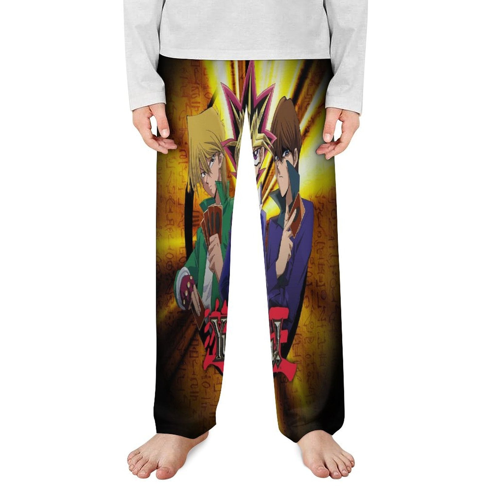 Yu Gi Oh Pajamas for Boys Girls Cute Cartoon Print Kawaii Casual Sleep ...