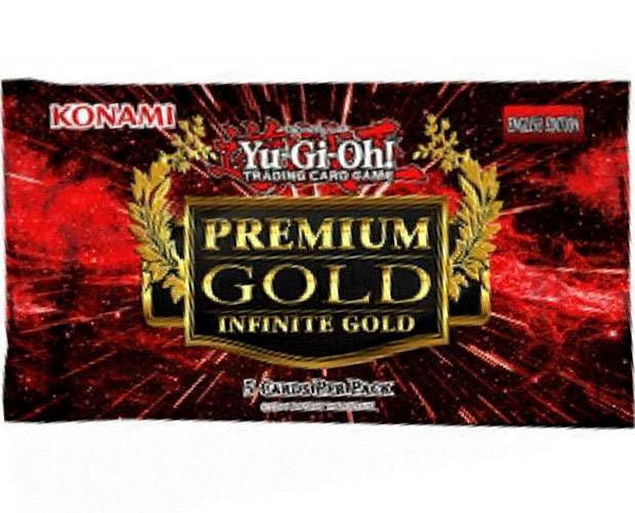Yu-Gi-Oh Premium Gold: Infinite Gold Booster Pack (5 Cards) - Walmart.com