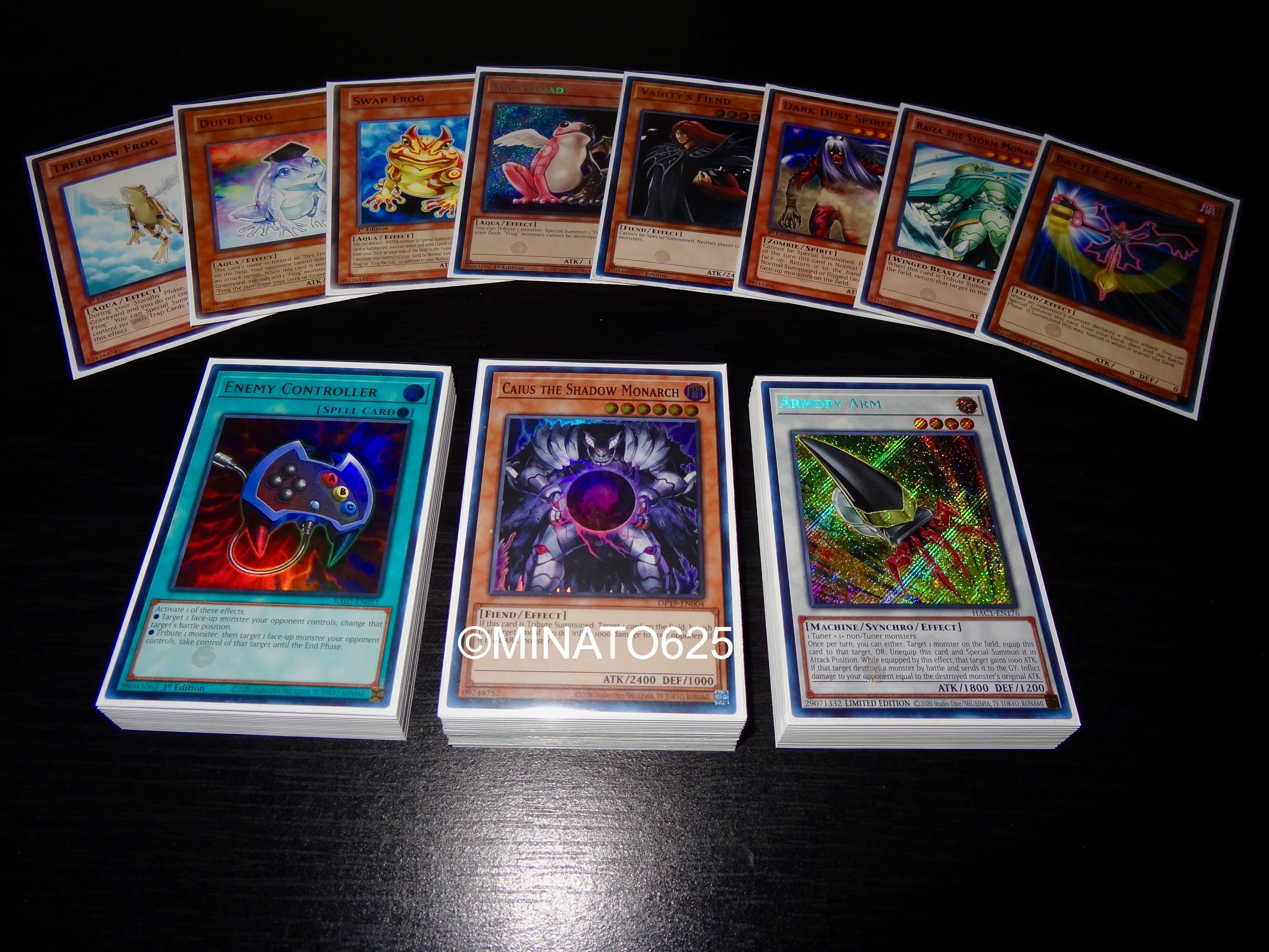 Collectible Yu-Gi-Oh! Trading Card Game Retro Edison Format Frog ...