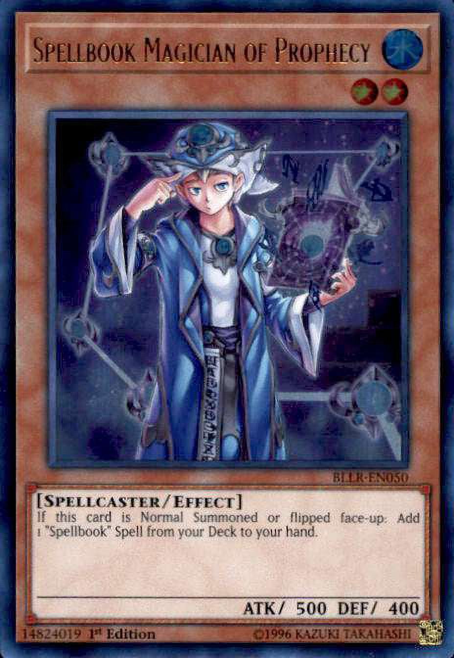 Yu-Gi-Oh Spellbook Magician of Prophecy BLLR-EN050 - Walmart.com