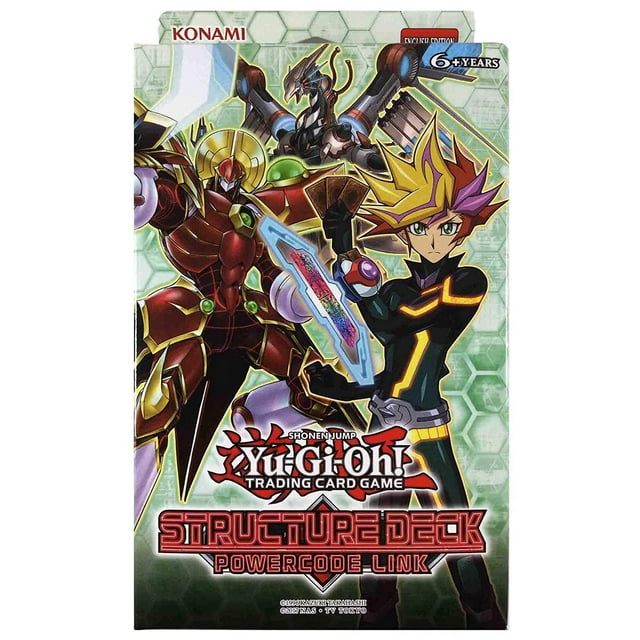 Yu-Gi-Oh! 1st Edition Powercode Link Structure Deck - Trading Card Game ...