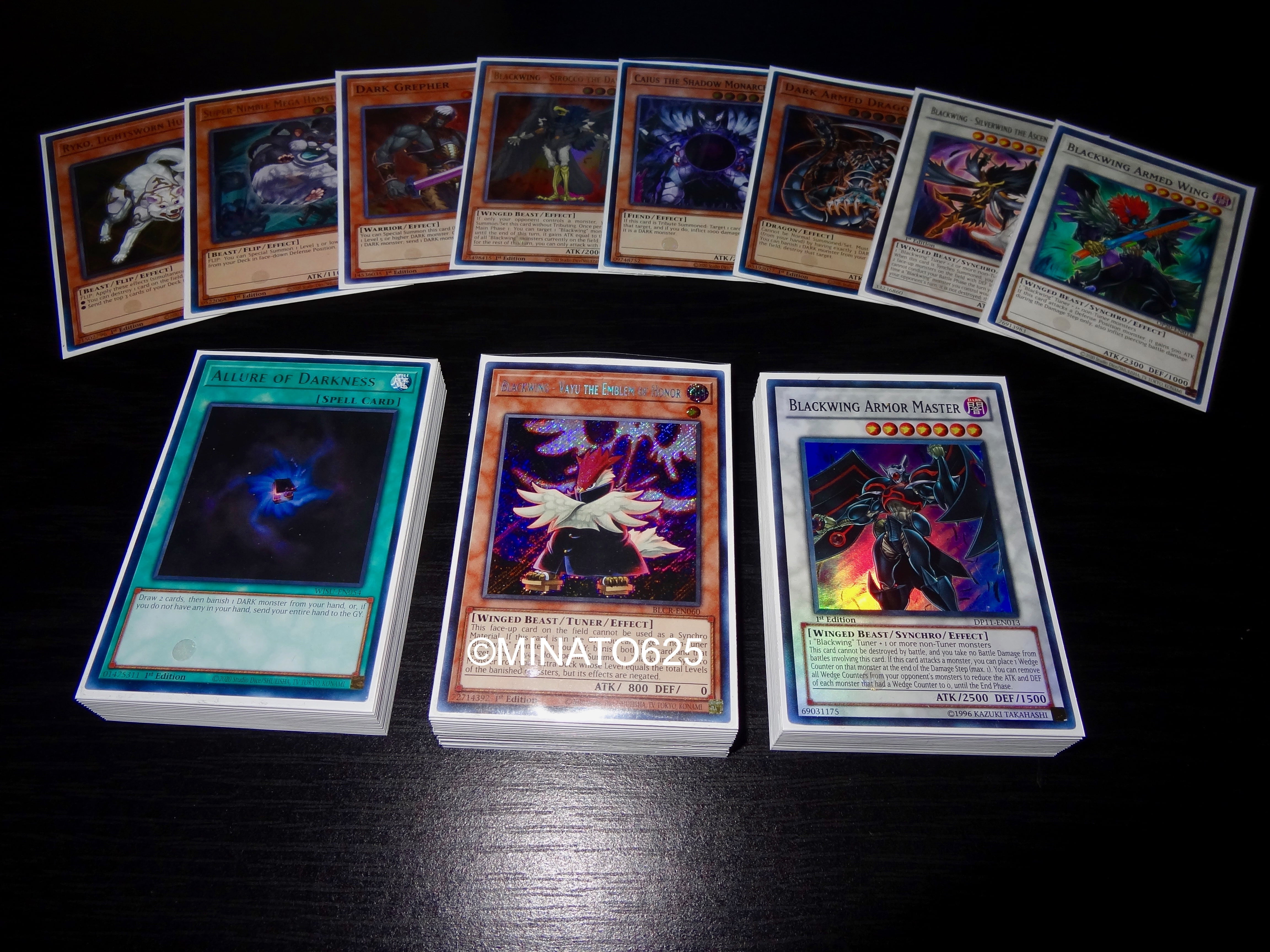 Yu-Gi-Oh! Trading Card Game Retro Edison Format Blackwing Vayu Turbo ...