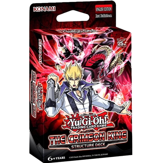 Yu-Gi-Oh! Trading Card Game: The Crimson King Structure Deck, 50 cards ...