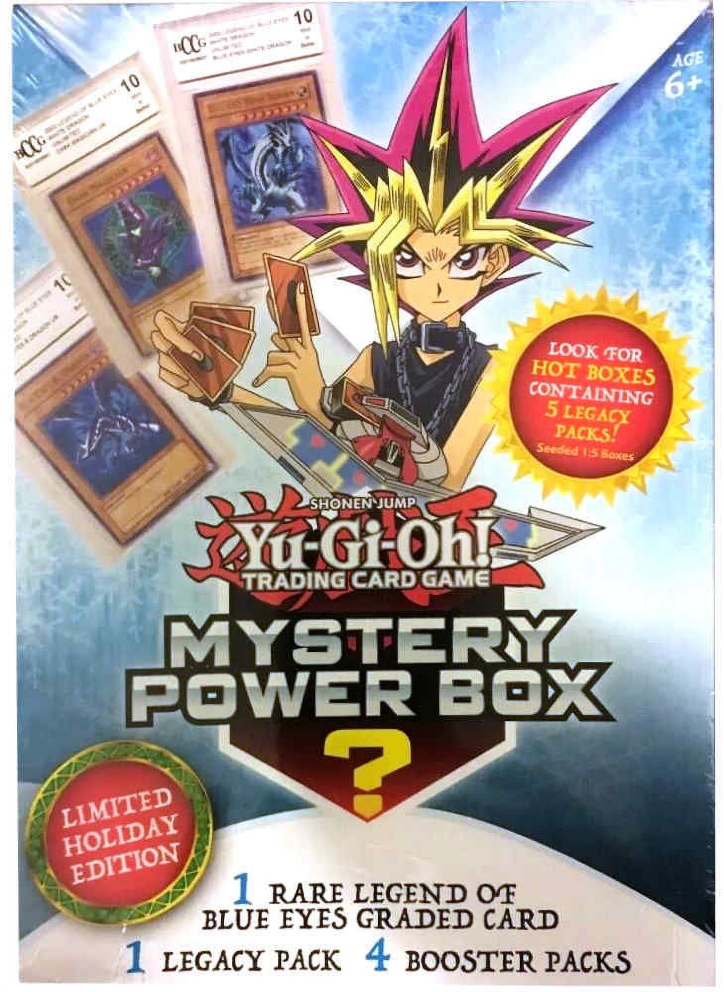 Yu-Gi-Oh! Trading Card Games 2018 Holiday Mystery Box- Featuring Legend of Blue Eyes White ...