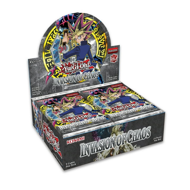 Yu-Gi-Oh! Trading Card Games Invasion of Chaos Booster Box - Walmart.com