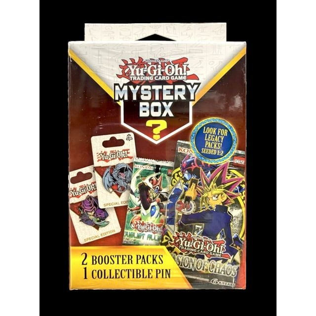 Yu-Gi-Oh! Trading Cards Games Mystery Hanger Box with Pin - Walmart.com