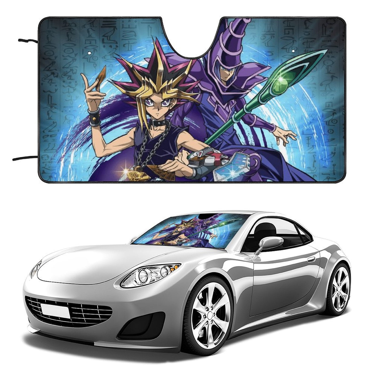 Yu-Gi-Oh Windshield Sun Shade, Front Foldable Windshield Sunshade, Car Sun Shade Windshield ...