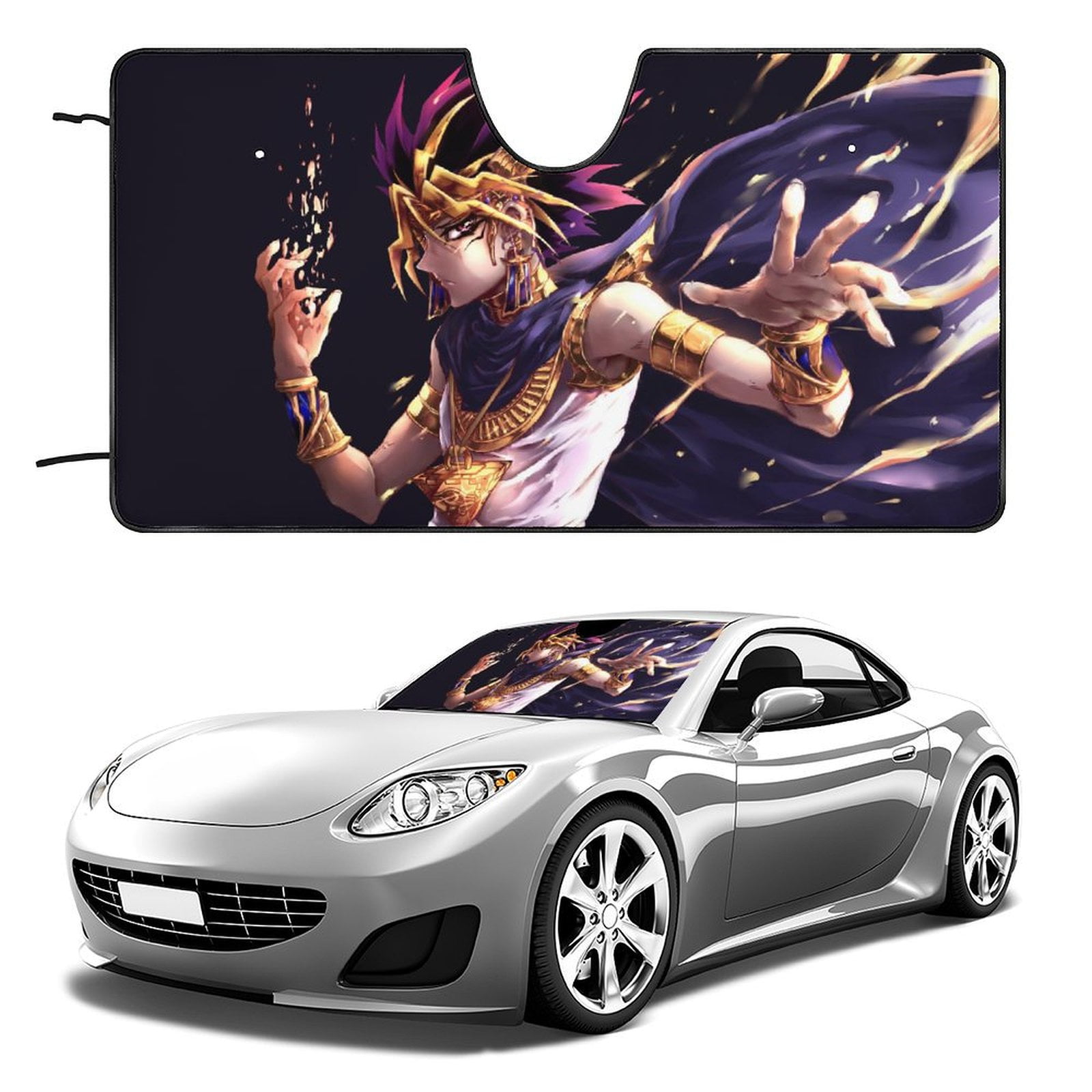 Yu-Gi-Oh Windshield Sun Shade, Front Foldable Windshield Sunshade, Car ...