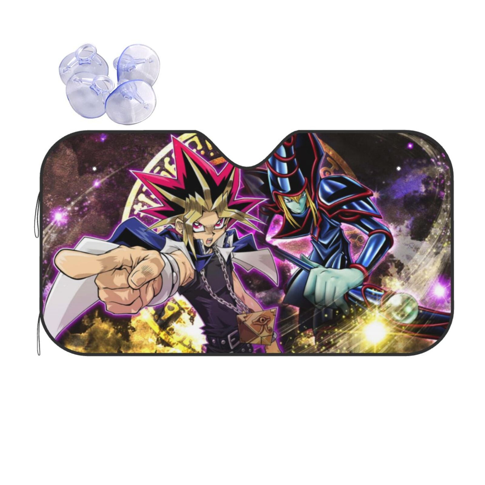 Yu Gi Oh Windshield Sun Shade Front Protector Folding Car Sun Visor ...