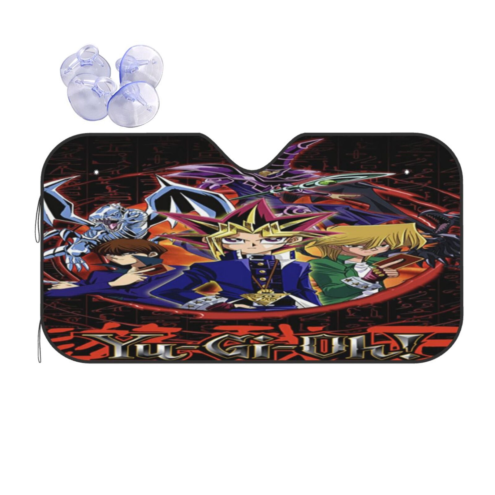 Yu Gi Oh Windshield Sun Shade Front Protector Folding Car Sun Visor ...