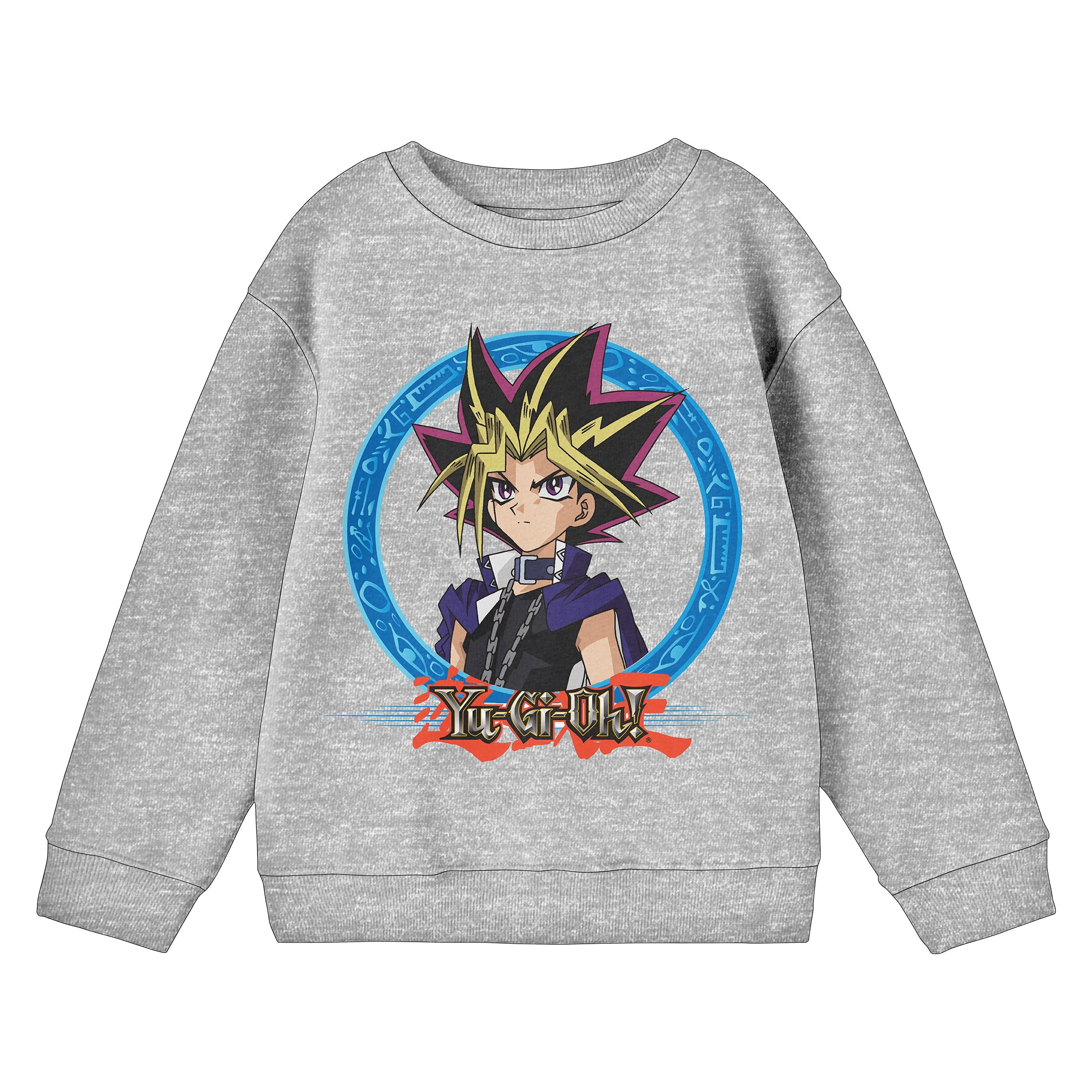 Yu-Gi-Oh! Yugi Character with Circle Frame and Logo Youth Athletic ...