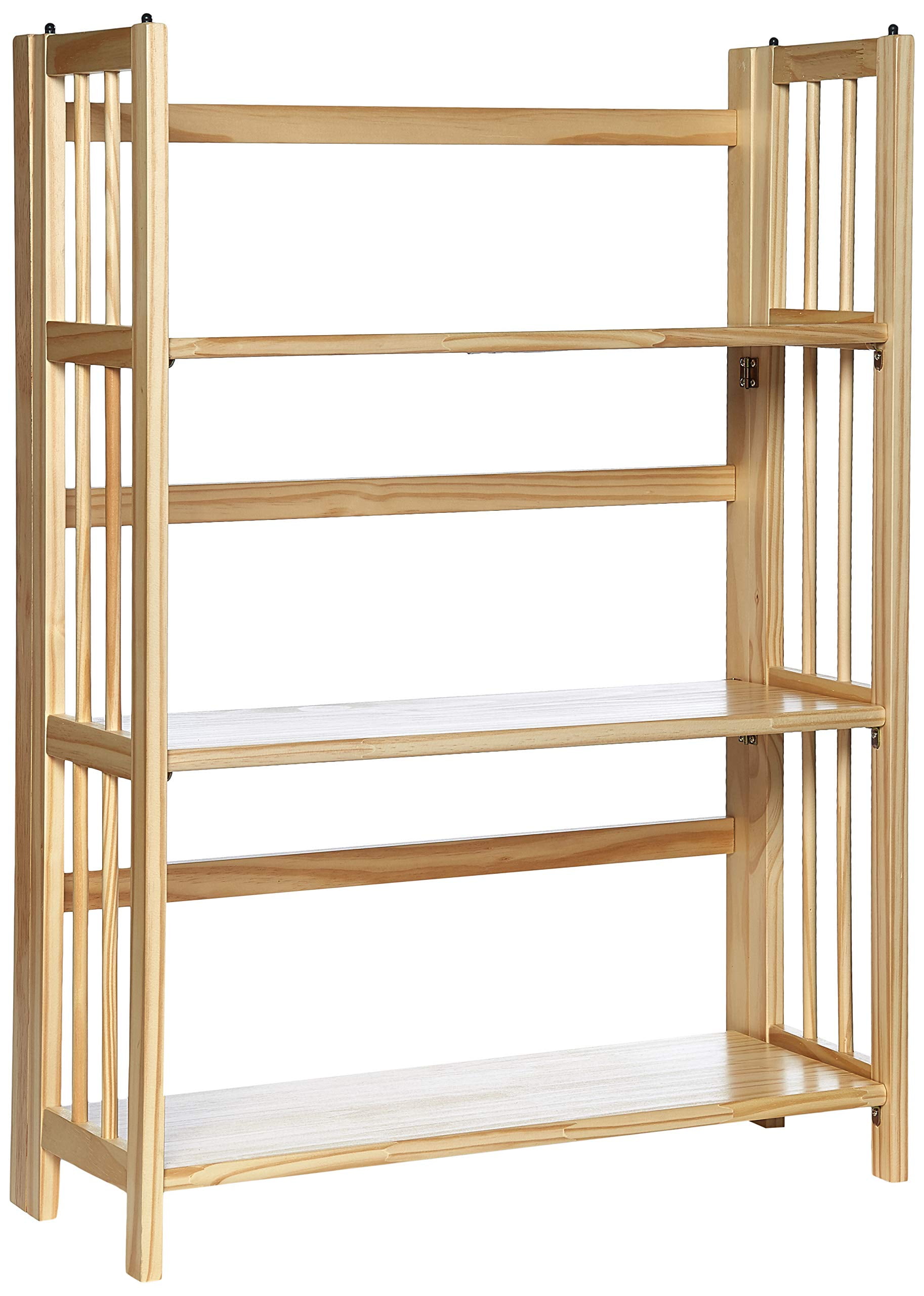 Yu Shan CO USA Ltd 330-20 3 Tier Folding Bookcase Natural - Walmart.com