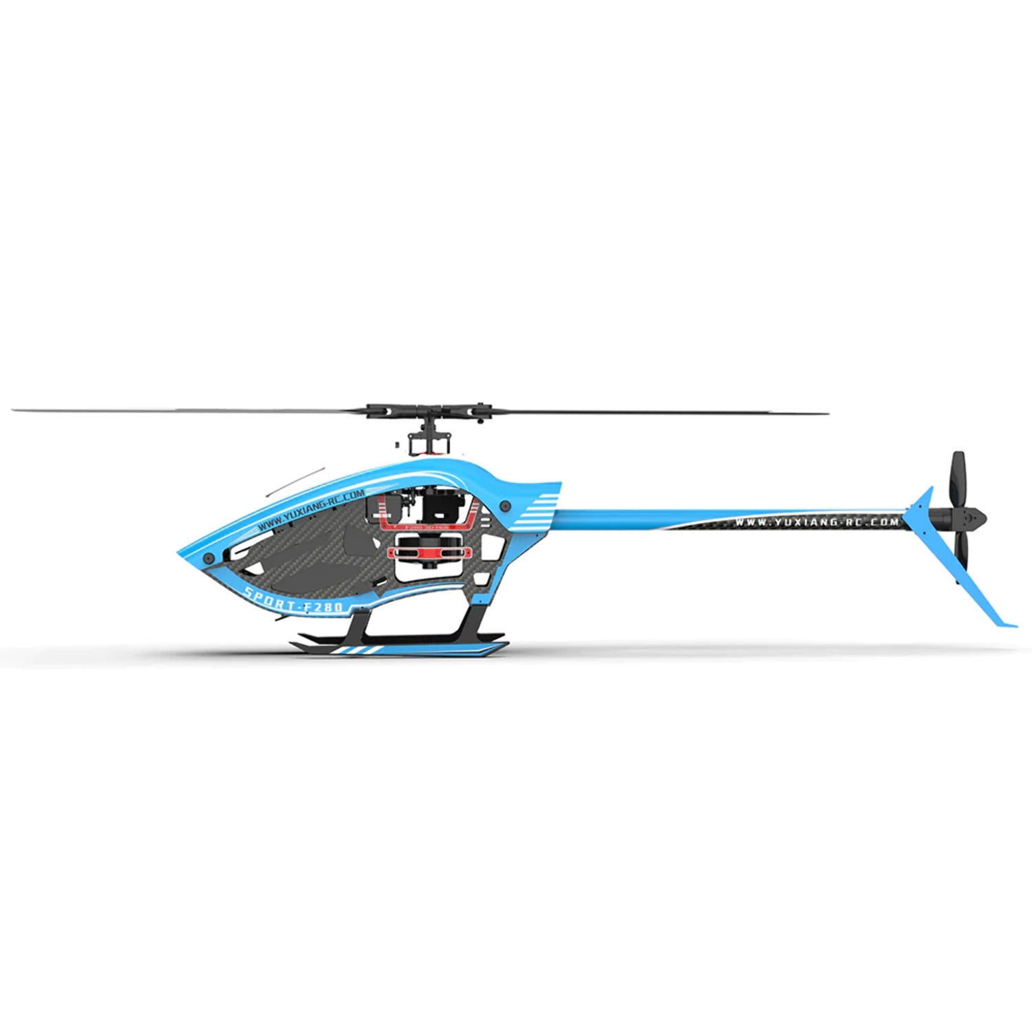 Yu Xiang F280 3D RTF Helicopter - Blue - Walmart.com