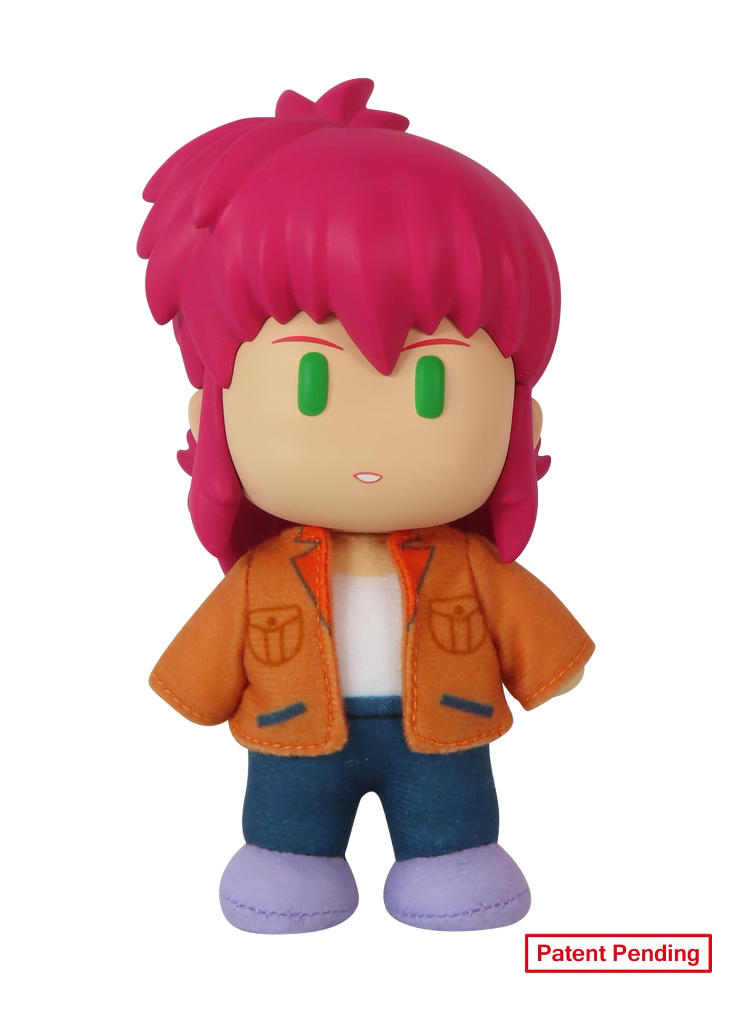 Yu Yu Hakusho - Kazuma Kuwabara 3 Plastic Head Movable Plush 4.5"H ...