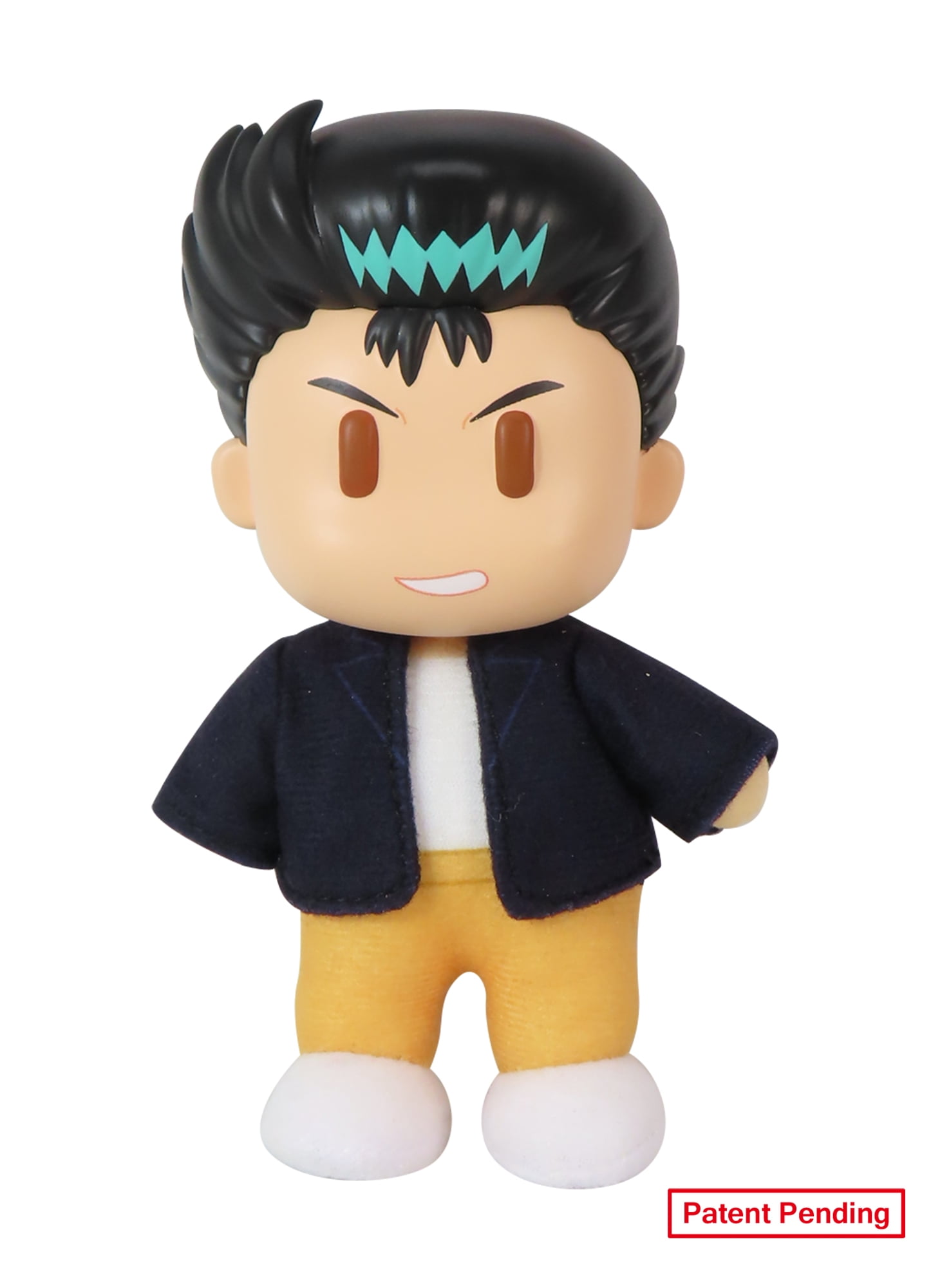 Yu Yu Hakusho - Kazuma Kuwabara 3 Plastic Head Movable Plush 4.5"H ...