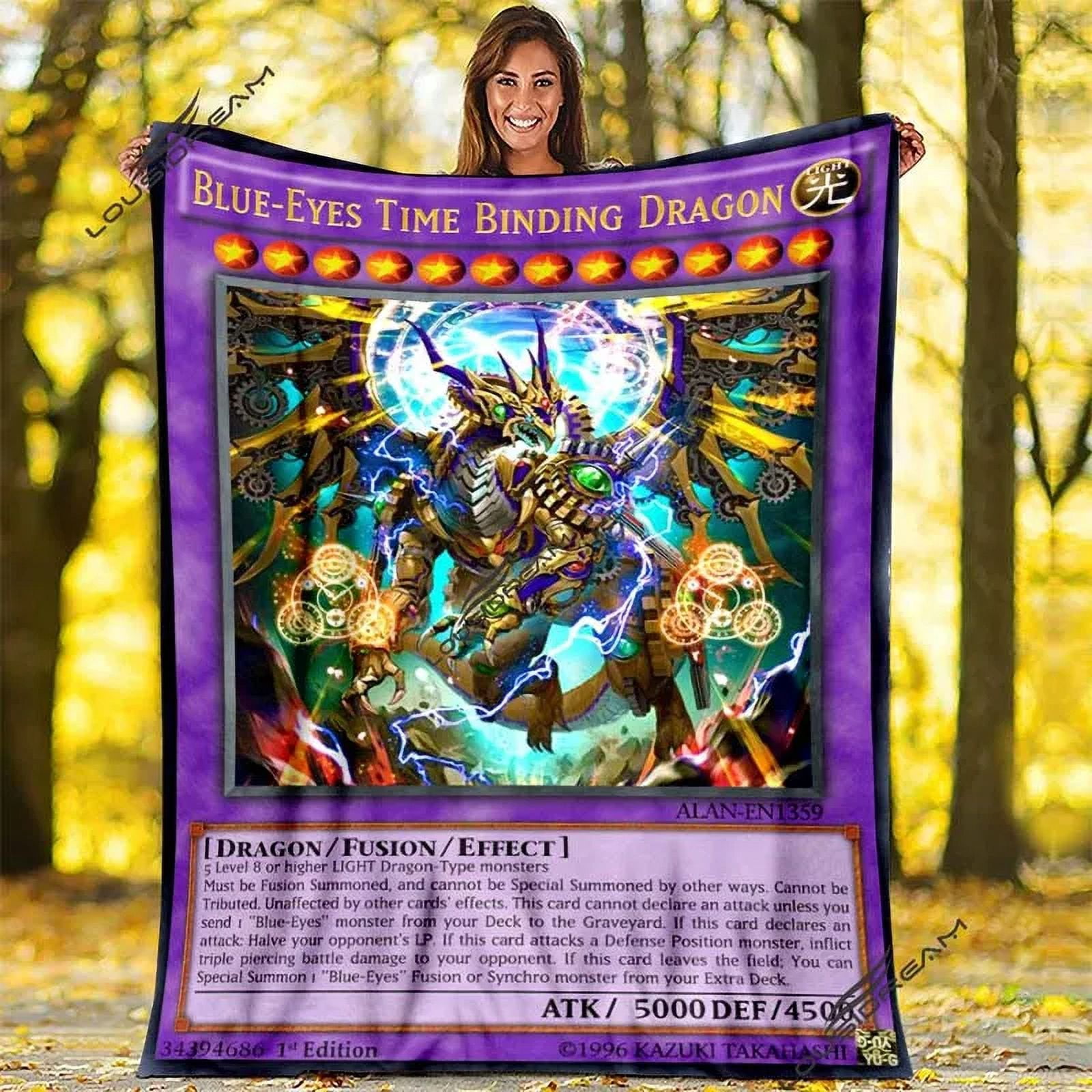 Yu-gi-oh Cartoon monster card blanket, birthday and holiday gifts ...