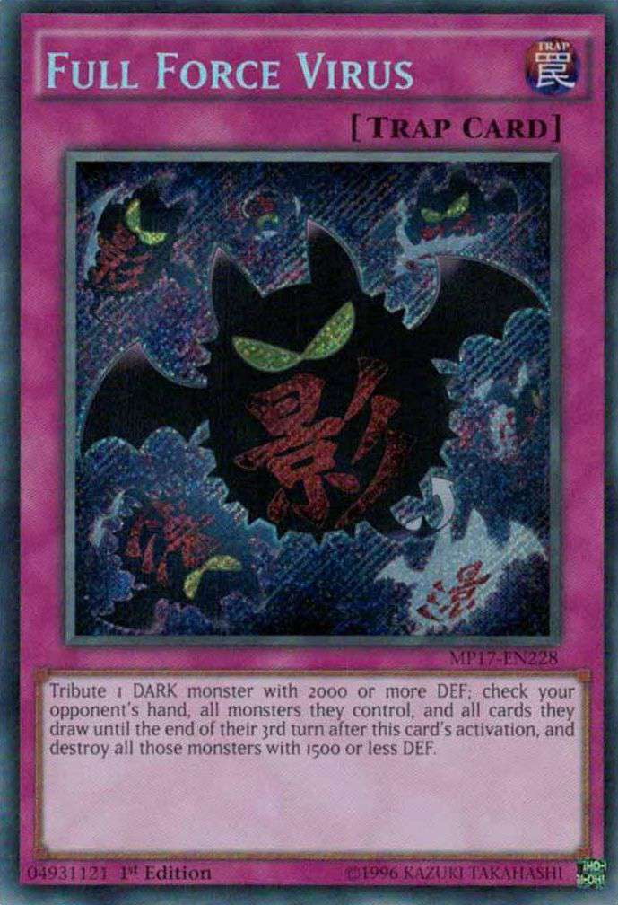 Yugioh Virus Cards