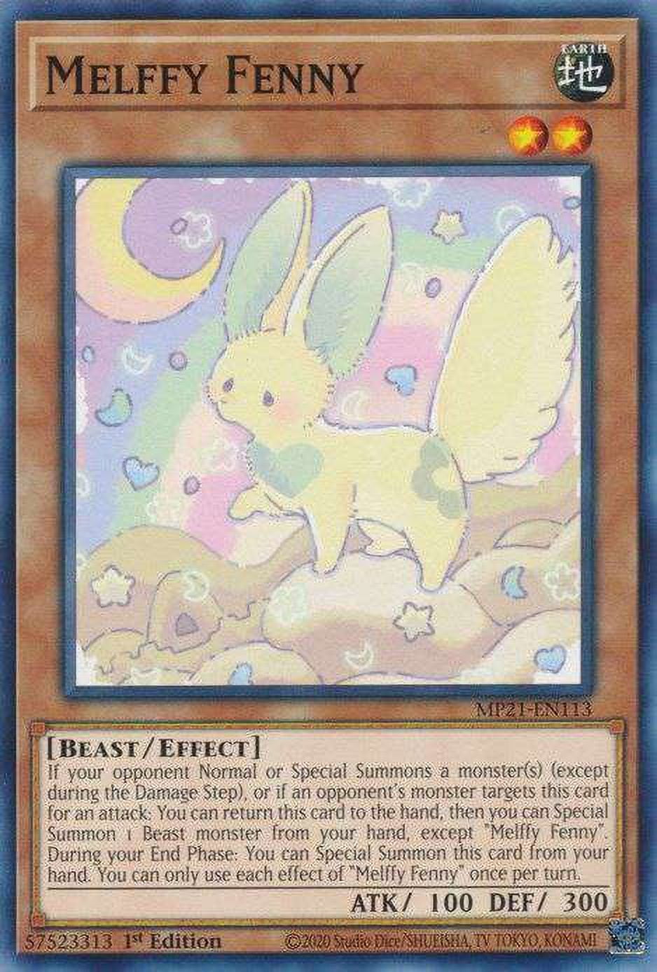 YuGiOh 2021 Tin of Ancient Battles Common Melffy Fenny MP21-EN113 ...