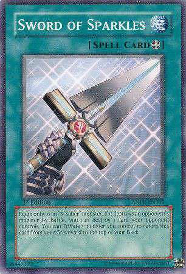 YuGiOh Ancient Prophecy Common Sword of Sparkles ANPR-EN059 - Walmart.com