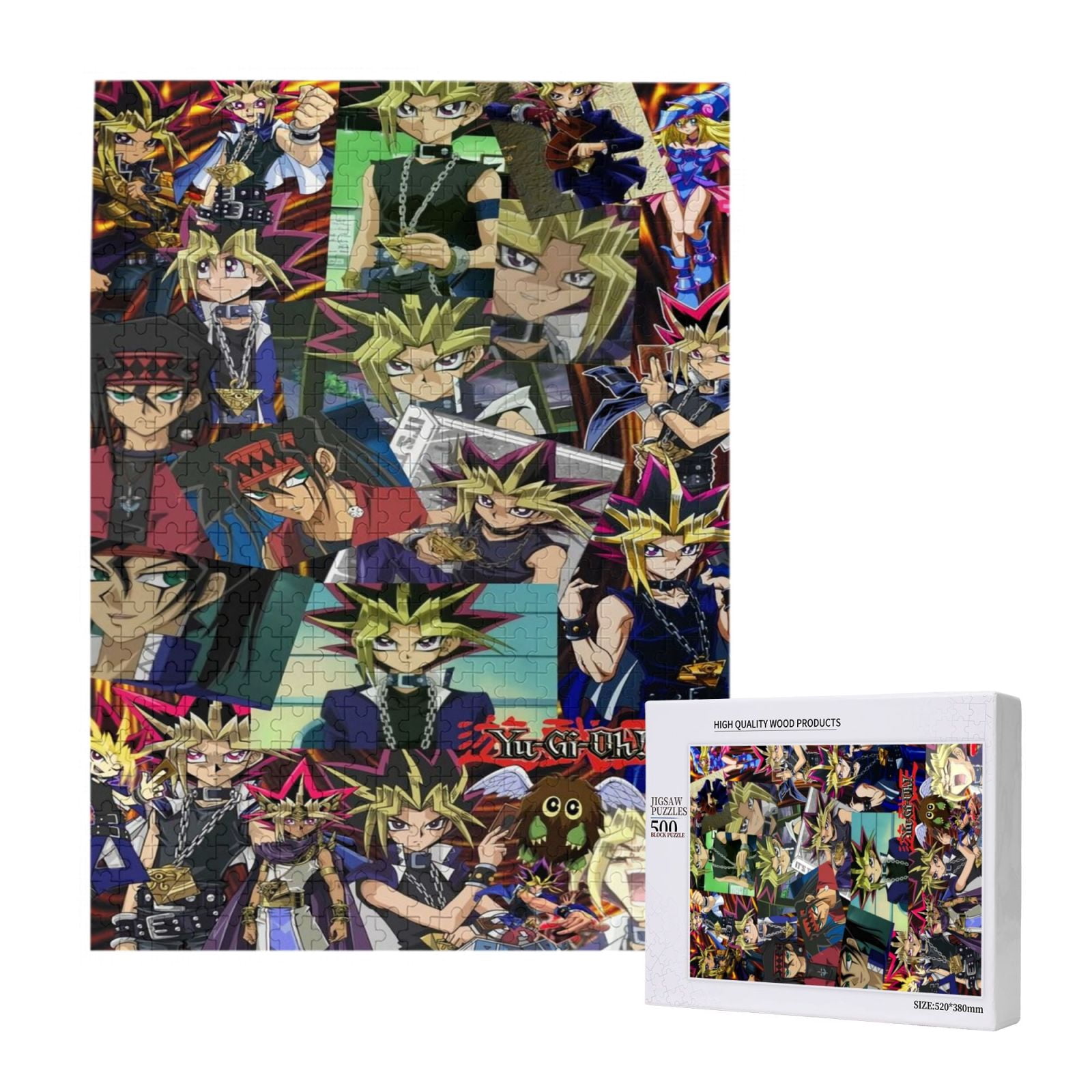 YuGiOh Anime Jigsaw Puzzles for Boy girl teen 300/500/1000 Pieces ...