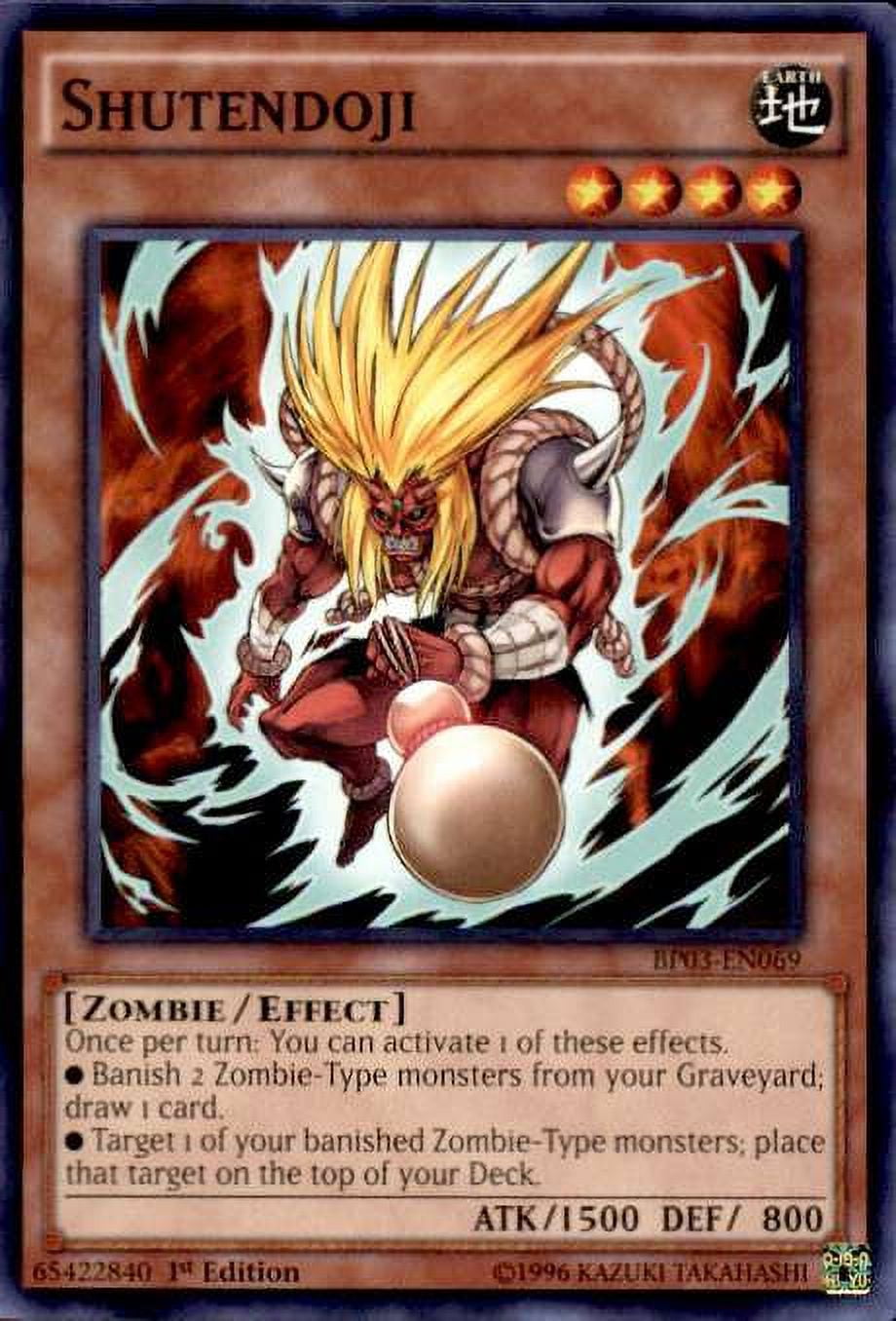 YuGiOh Battle Pack 3 Monster League Common Shutendoji BP03-EN069 - Walmart.com