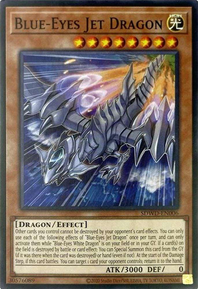 Blue Eyes Jet Dragon