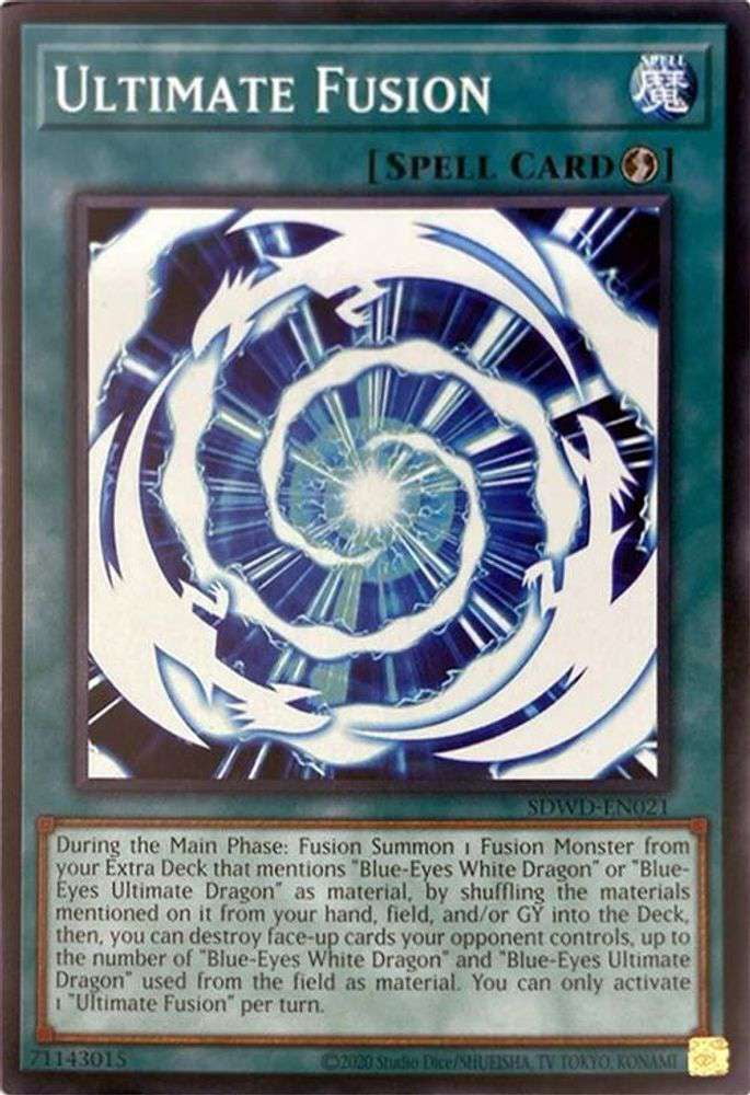 YuGiOh Blue-Eyes White Destiny Structure Deck Common / Short Print ...