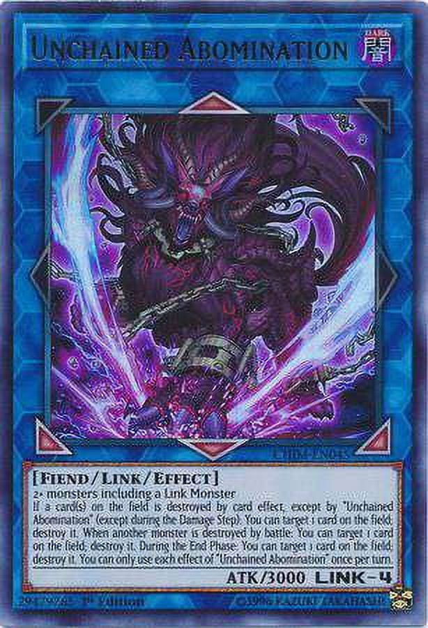 YuGiOh Chaos Impact Ultra Rare Unchained Abomination CHIM-EN045 ...