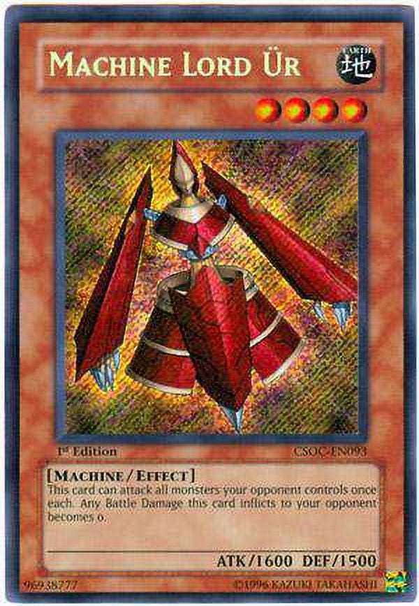 YuGiOh Crossroads of Chaos Secret Rare Machine Lord r CSOC-EN093 ...