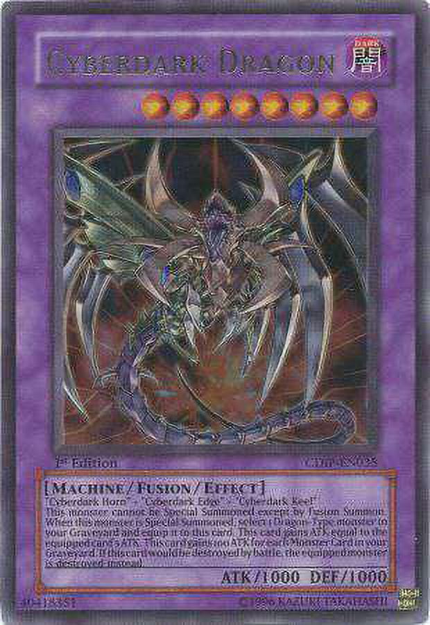 YuGiOh Cyberdark Impact Ultra Rare Cyberdark Dragon CDIP-EN035 ...
