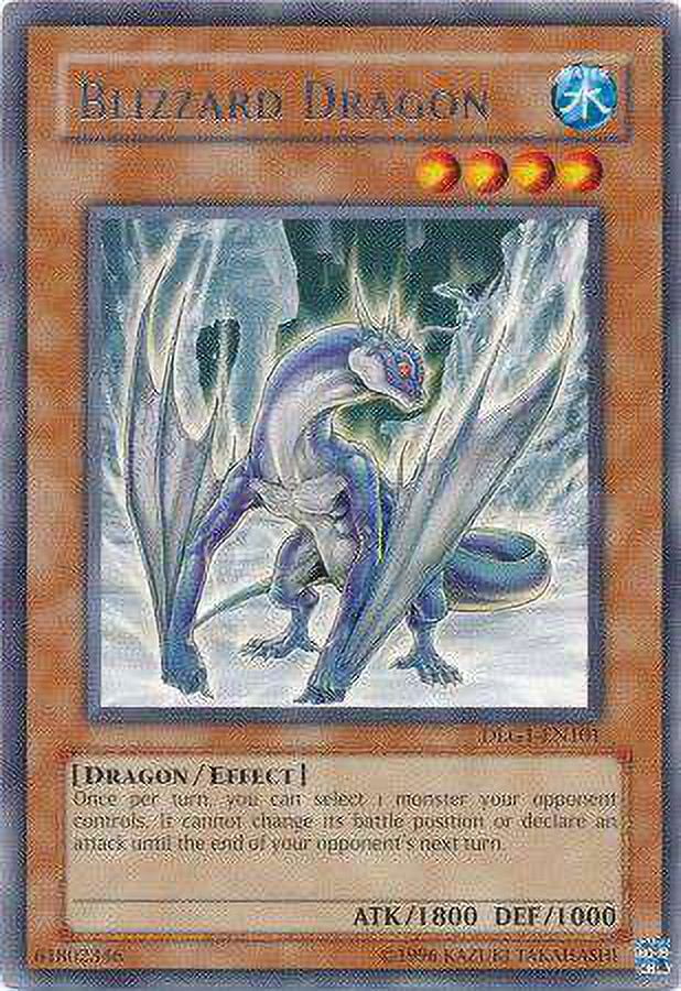YuGiOh Dark Legends Rare Blizzard Dragon DLG1-EN101 - Walmart.com