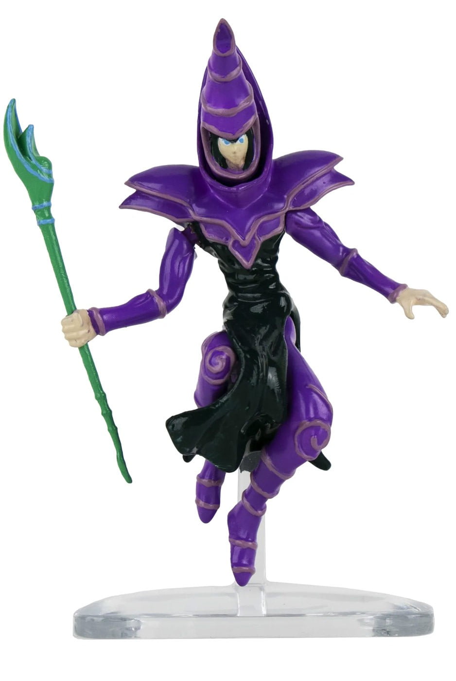 YuGiOh 25th Anniversary Dark Magician Toy Figure with Exclusive Card ...