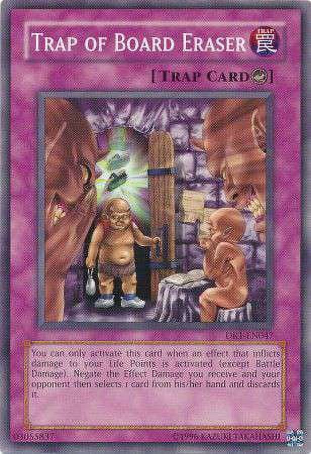YuGiOh Dark Revelation 1 Common Trap of Board Eraser DR1-EN047 ...