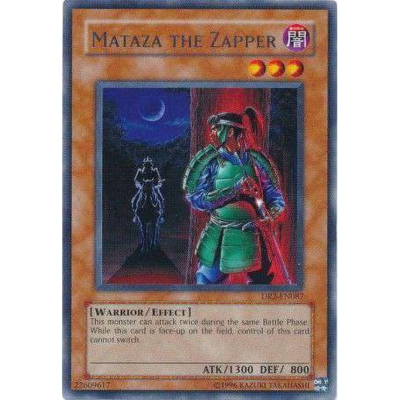 YuGiOh Dark Revelation 2 Rare Mataza the Zapper DR2-EN087 - Walmart.com