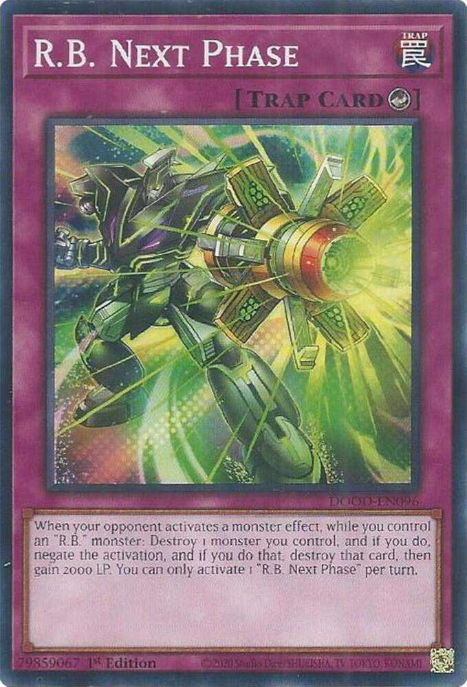 YuGiOh Doom of Dimensions Common R.B. Next Phase DOOD-EN096 - Walmart.com