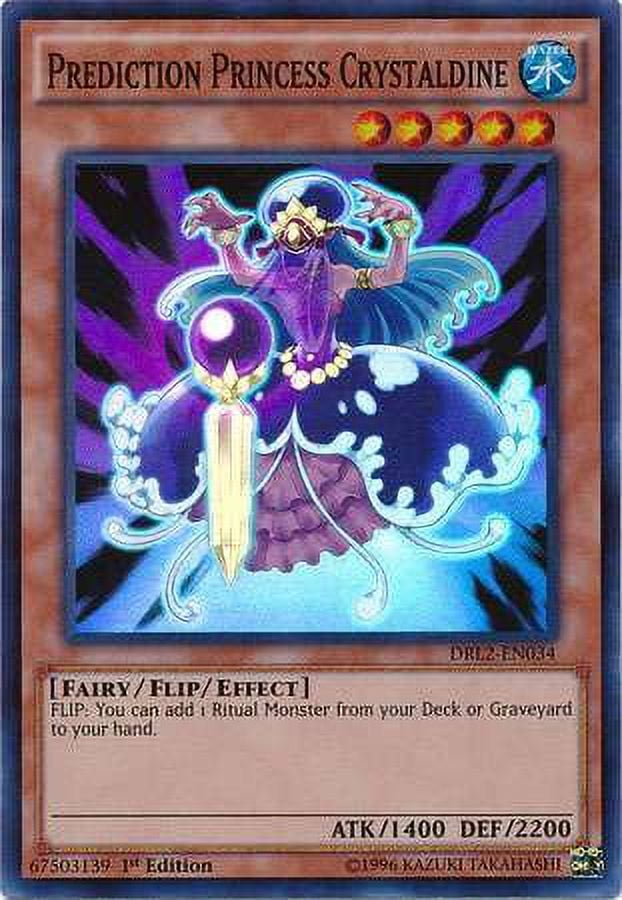 YuGiOh Dragons of Legend 2 Super Rare Prediction Princess Crystaldine ...