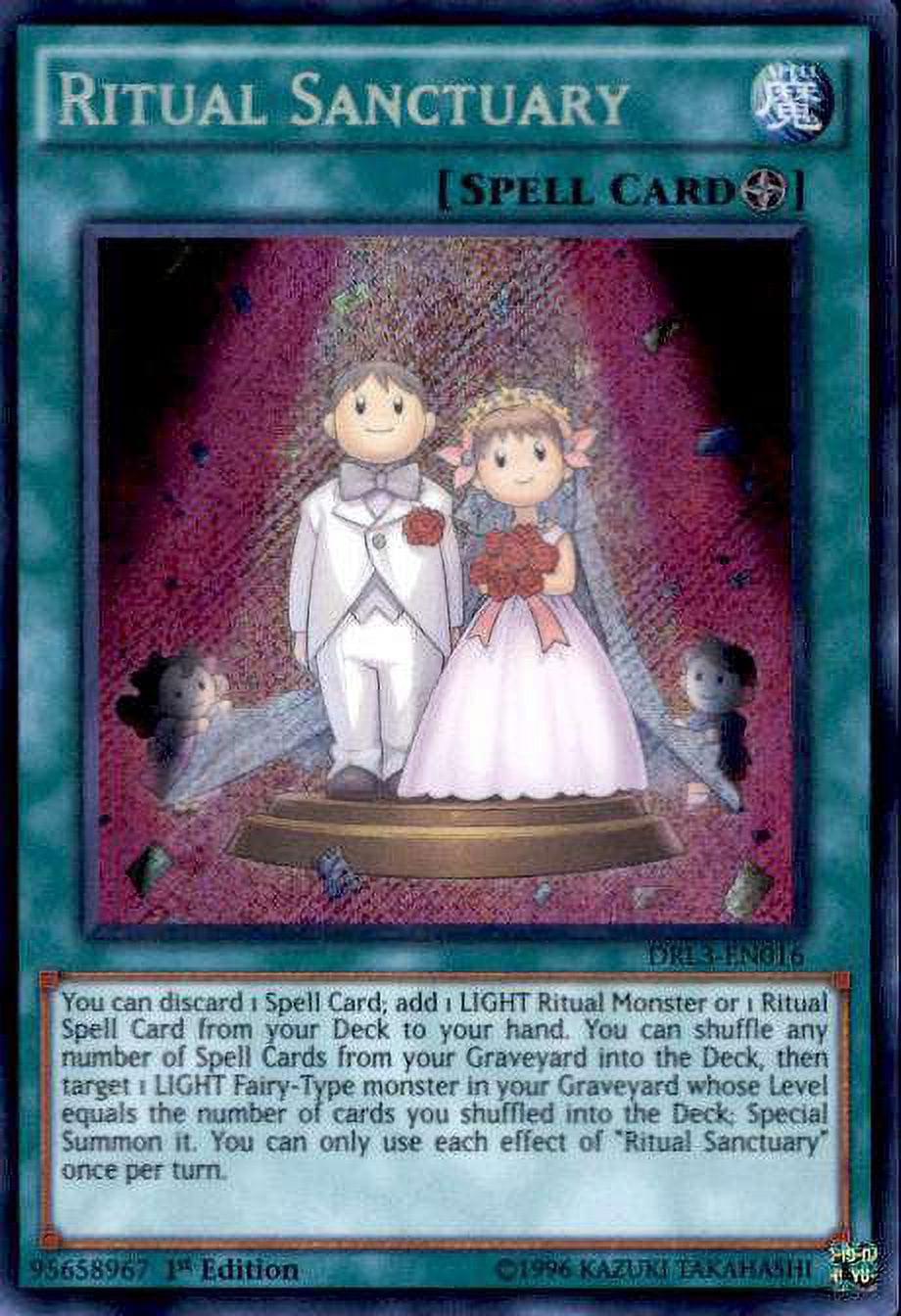 YuGiOh Dragons of Legend: Unleashed Secret Rare Ritual Sanctuary DRL3 ...